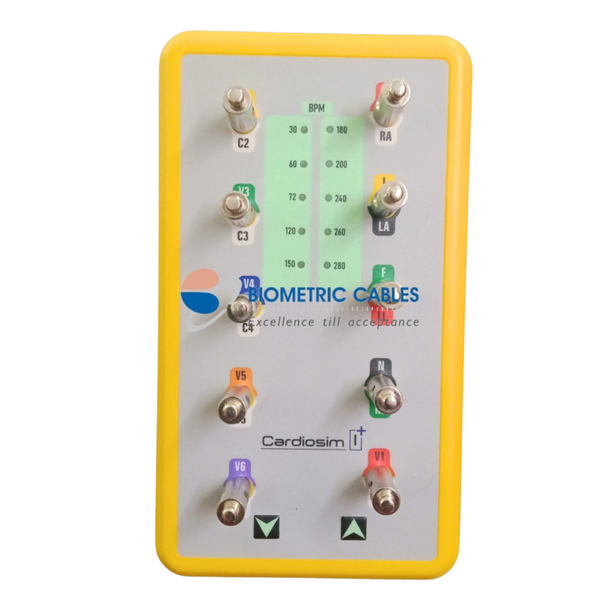 ECG Simulator: Cardiosim I || Biometric Cables