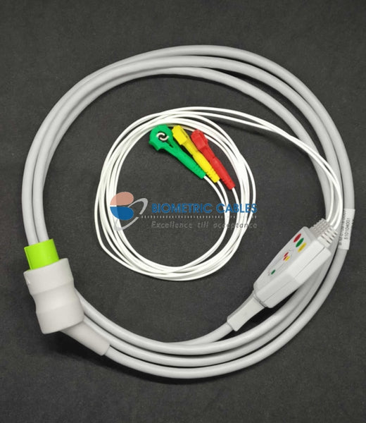 Medicaid 3Lead ecg Cable || Biometric Cables