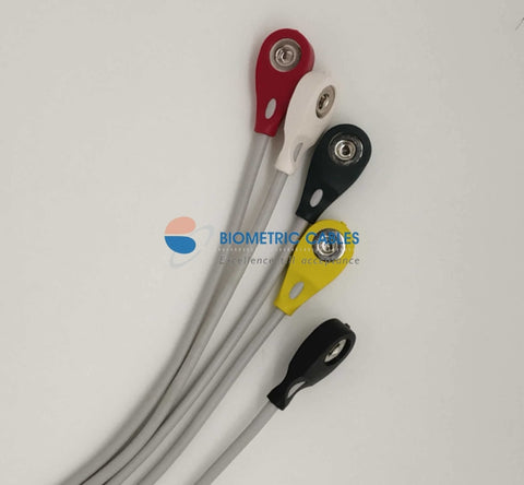 GE 5 lead ecg cable low price | Biometric Cables
