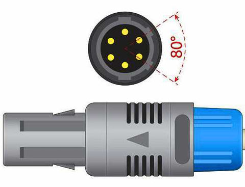 MR850 humidifier Airway temperature probe | Biometriccables