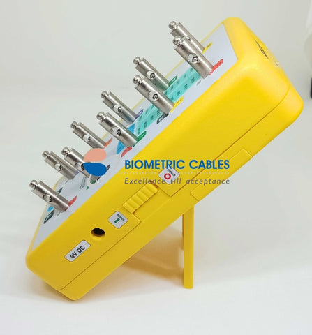 ECG Simulator: Cardiosim I || Biometric Cables