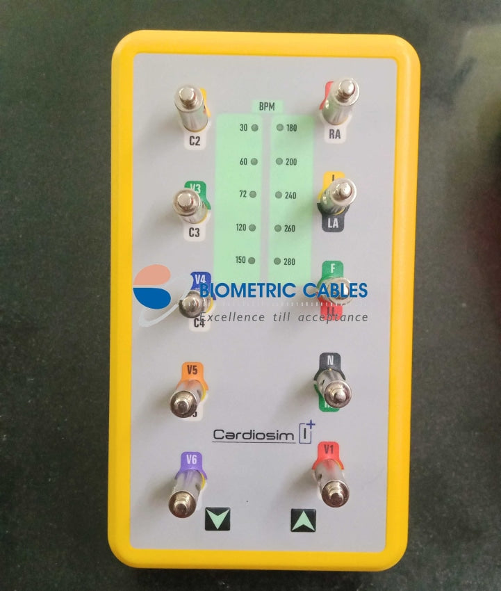 ECG Simulator: Cardiosim I || Biometric Cables