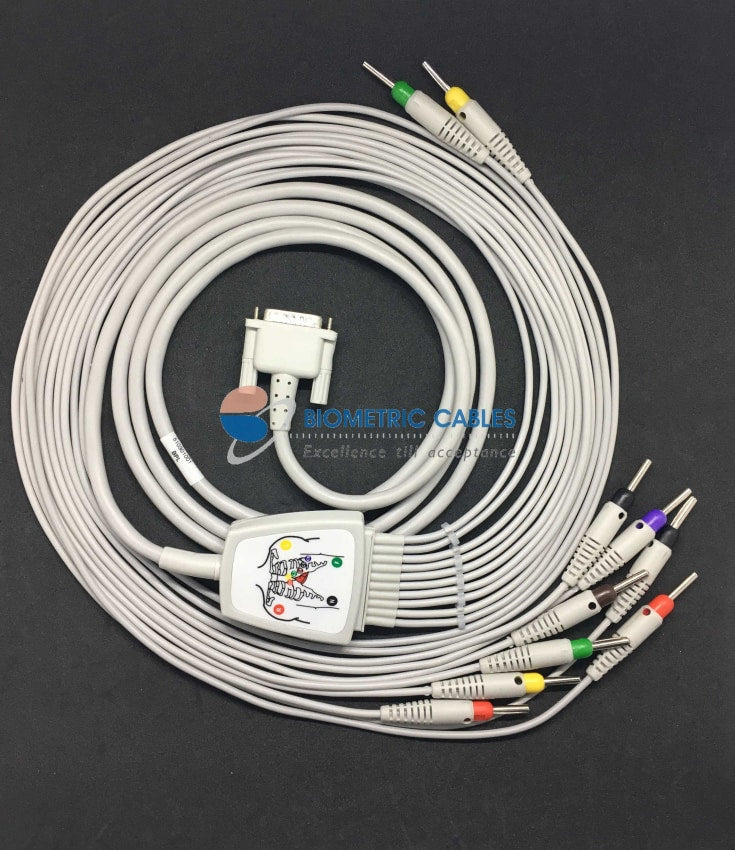 bpl 6108 10 lead ecg cable Browndove,Aspel price- Biometric Cables