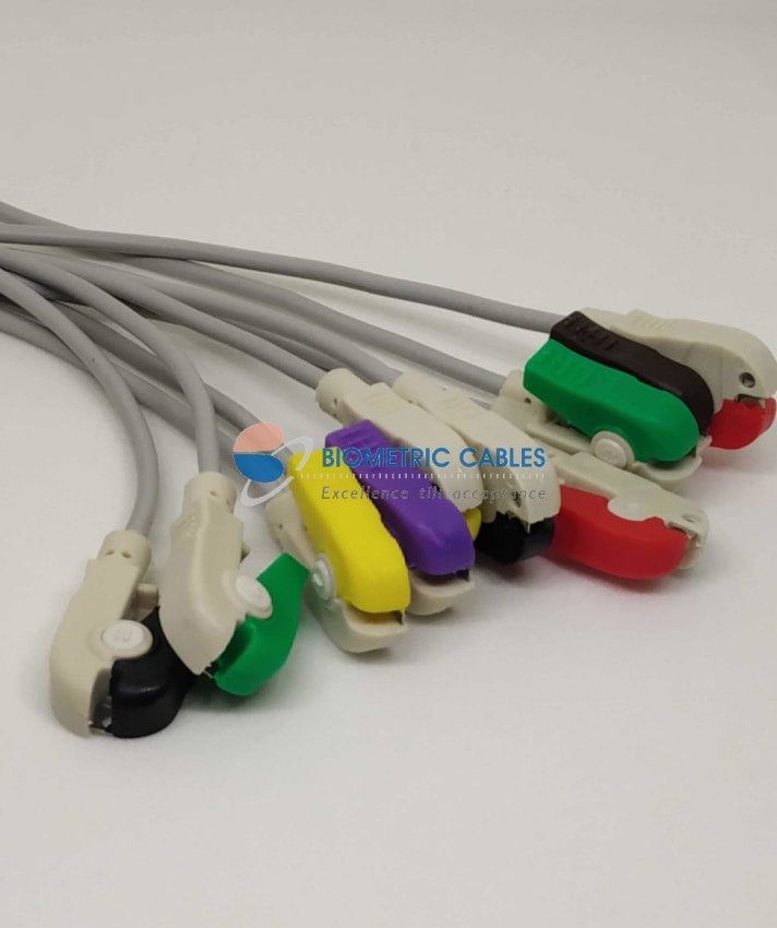 10 Lead ECG Cable -Clip On | ECG clip manufacturers