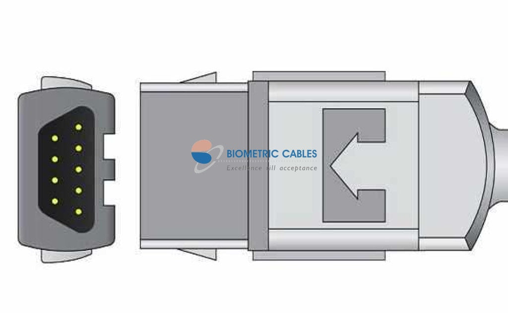 7pin GE Spo2 Sensor Probe Best price available online | Biometric Cables